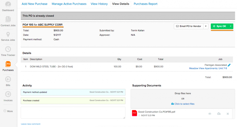 Setting up Expenses Defaults – Knowify