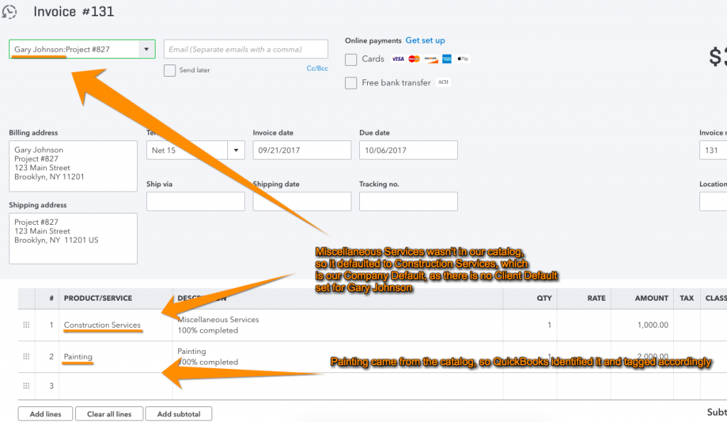 Setting up Income Defaults – Knowify