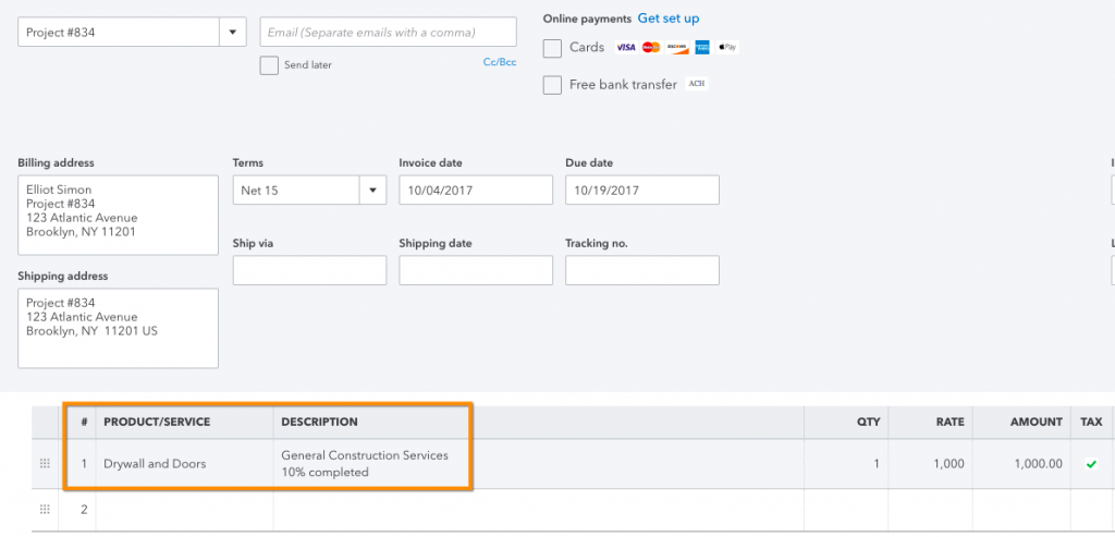 Setting up Income Defaults – Knowify