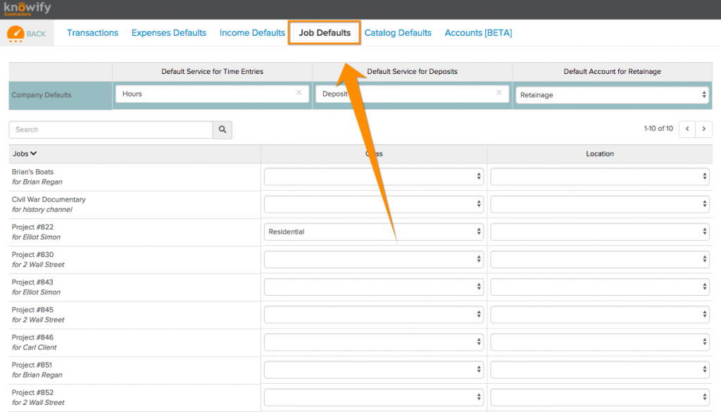Using QuickBooks Classes with Knowify – Knowify