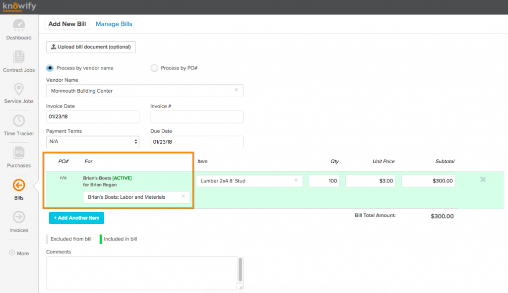 Using QuickBooks Classes with Knowify – Knowify