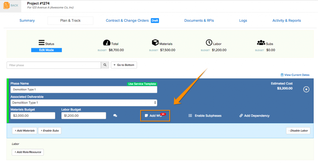 Managing work orders in Knowify – Knowify